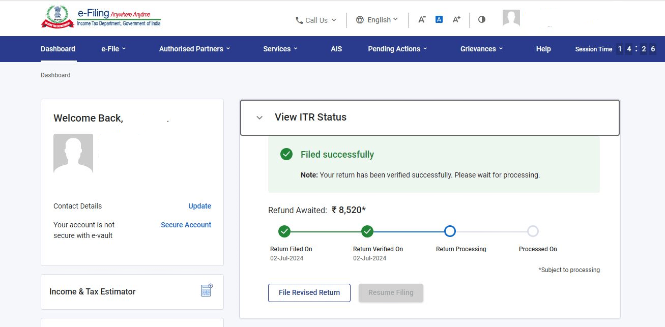 How To Check Income Tax Refund Status For FY 2023-24 (AY 2024-25) With ...