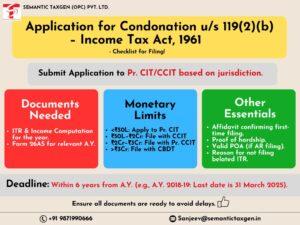 Guide To Filing Application For Condonation Under Section 119(2)(b) Of ...